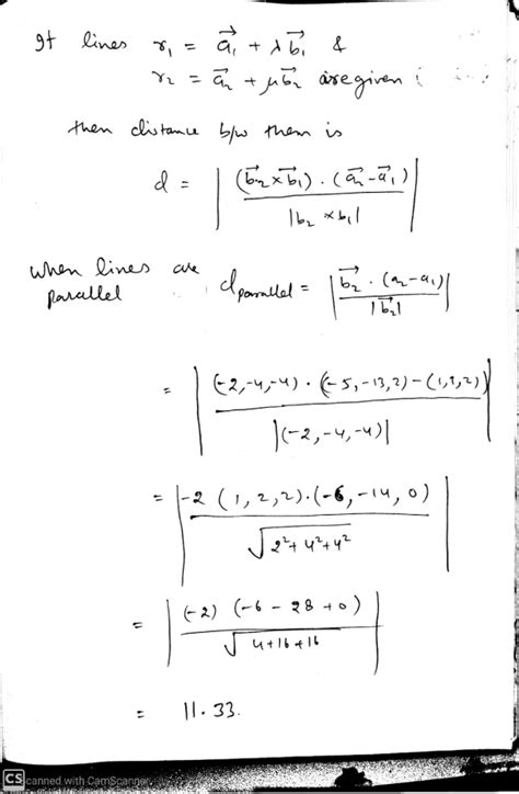 Given Two Lines In Space Either They Are Parallel They Intersect Or