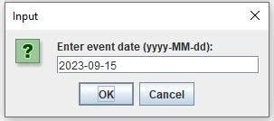 Calendar Application Using Java Swing Codewithcurious
