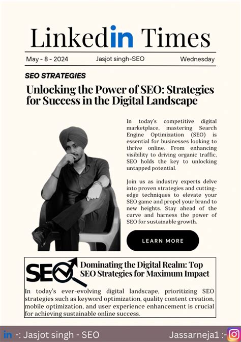 Jasjot Singh Seo On Linkedin Linkedin