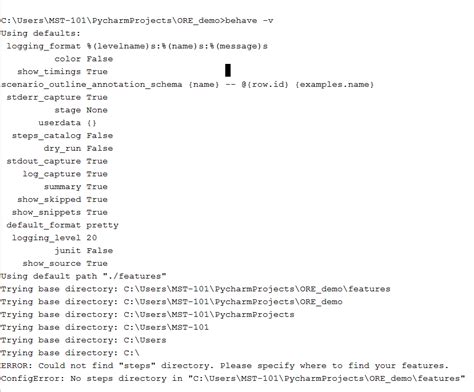 Python How To Run Multiple Feature File In Behave Using Pycharm