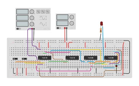 Circuit Design Asynchronous Jk Flipflop Tinkercad