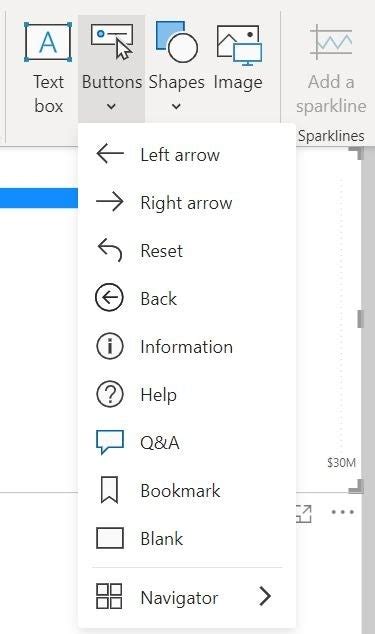 Add Action Buttons To A Report In Microsoft Power Bi Techrepublic