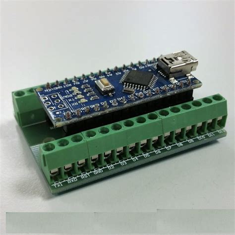 Nano Screw Shield Terminal Clemas Sol Compatible Con Arduino