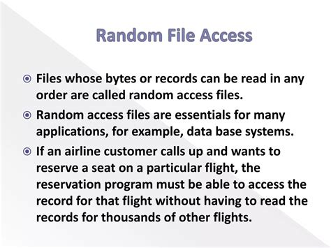 File Management File Concept Access Methods File Types And File Operation Pptx