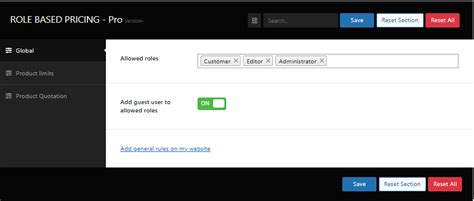 Role Based Pricing For Woocommerce Pro Bright Plugins