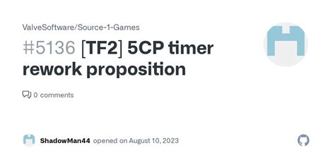 Tf2 5cp Timer Rework Proposition · Issue 5136 · Valvesoftwaresource 1 Games · Github