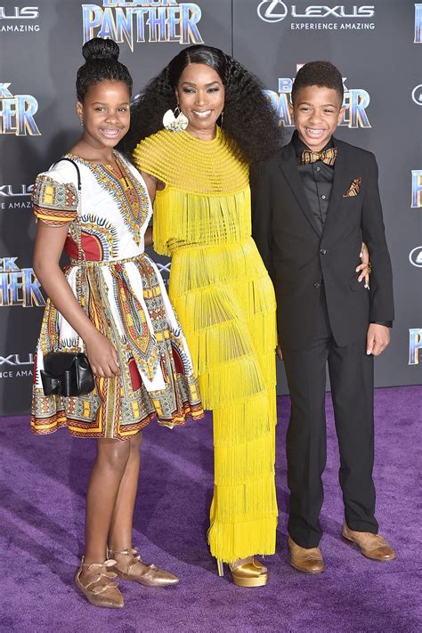 Photos Of Angela Bassett And Her Twins Over The Years Essence