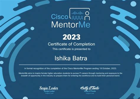 Ishika Batra On Linkedin Goosechase Ciscomentorme Empowerwomen Professionalgrowth…