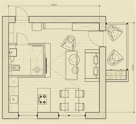 31 кв м хармония в традиционен панелен блок Всичко за жената Small Apartment Plans Small