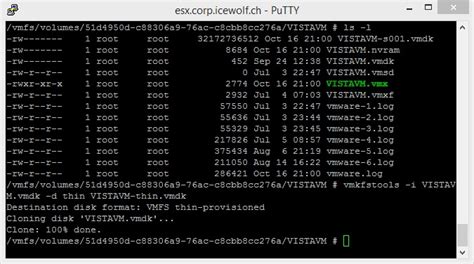 Convert VMWare Disk Type With Vmkfstools Icewolf Blog