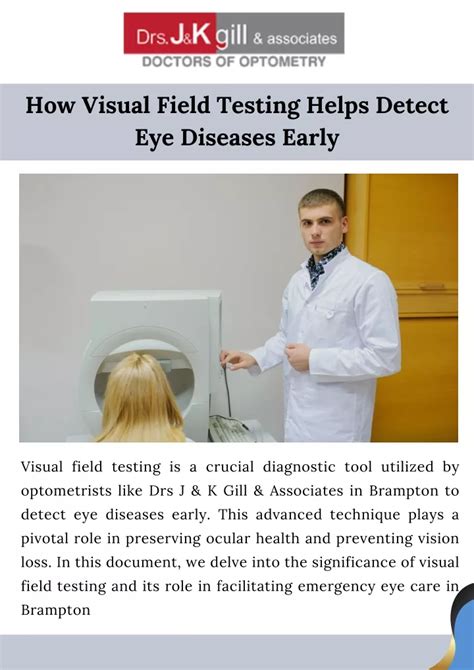 PPT How Visual Field Testing Helps Detect Eye Diseases Early PowerPoint Presentation ID 12983278