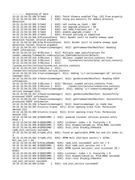 Logcat Prev Csc Log Pdf Proprietary Software Unix