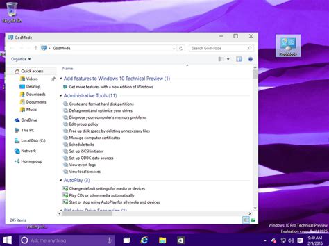 Kích hoạt GodMode trong Windows Viết bởi QuanNDD