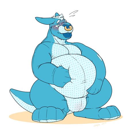 Rule 34 2019 4 Fingers 4 Toes Animate Inanimate Anthro Blue Body Blue Eyes Blush Digital Media