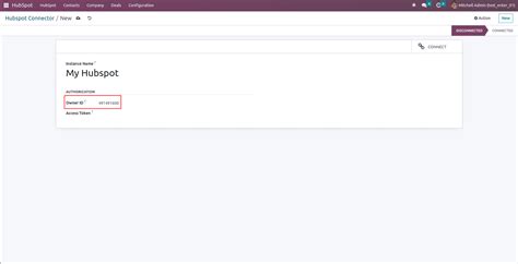 How To Configure Hubspot Odoo Connector In Odoo