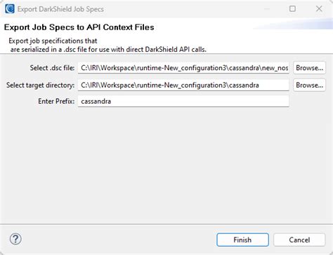 Using The IRI Workbench GUI For DarkShield To Configure CLI And API Data Masking Calls