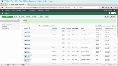 How To Delete A Joomla User Youtube