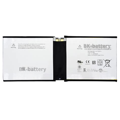 P21g2b Tablet Battery For Microsoft Surface Rt2 1572 Pluto 10 6 Inch Laptop Battery