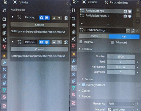 Particle Instance Modifier Options To Offset Missing In V283