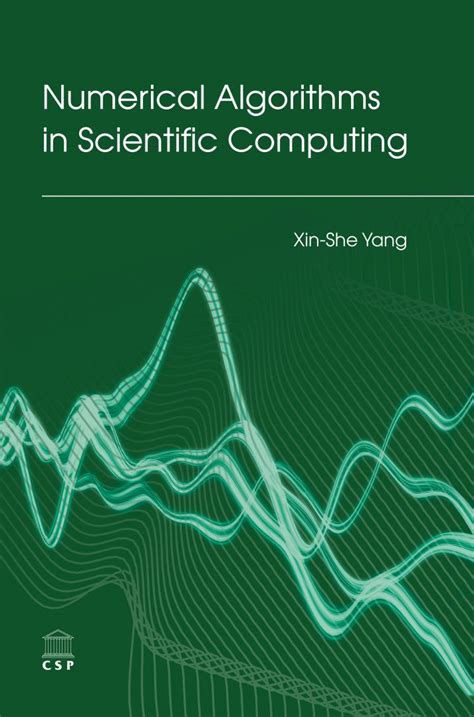 Numerical Algorithms In Scientific Computing Cambridge Scientific