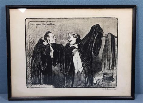 Honoré Daumier Les Gens De Justice Mutualart