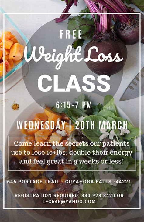 Free Weight Loss Class