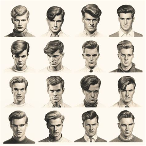 Haircut Styles For Men Chart