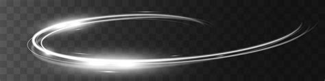 백색 흐림 흔적 파 광속의 원형 은색 선 벡터 일러스트 레이 션입니다 곡선에 대한 스톡 벡터 아트 및 기타 이미지 곡선 광학 작용 근거리 초점 Istock