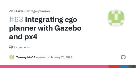 Integrating Ego Planner With Gazebo And Px Issue ZJU FAST Lab Ego Planner GitHub