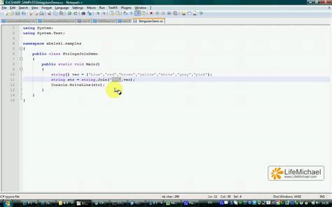 C Systemstringjoin Demo Youtube