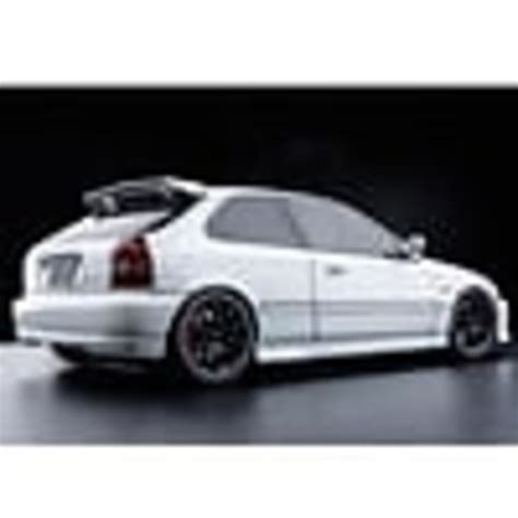 MXS 531802W MST TCR FF 1 10 FWD Brushed RTR Touring Car W Honda EK9 Body White Extreme R C