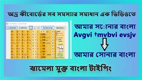 Avro Keyboard Tutorial A To Z Write Bangla Like A Pro With Avro Keyboard Youtube