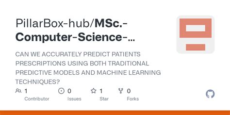 GitHub PillarBox Hub MSc Computer Science Technology Project CAN WE ACCURATELY PREDICT