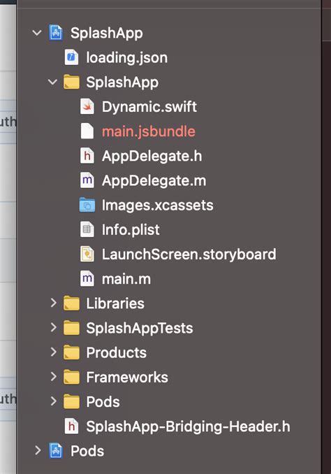 Ios Swift File Not Found · Issue 4 · Hwangtaehyunreact Native Lottie