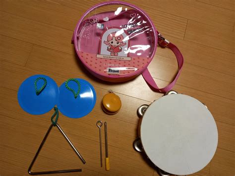 삼익악기 리듬악기세트탬버린 당근 중고거래