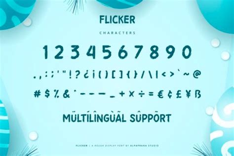 Flicker Font