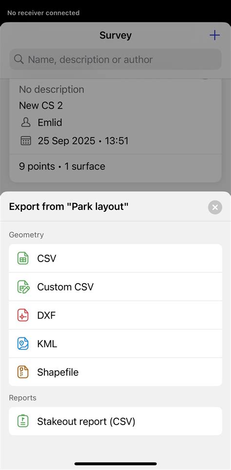 Export Projects Emlid Flow And Emlid Flow 360