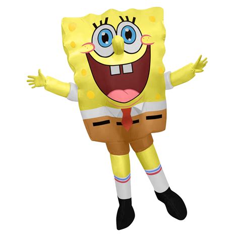 Adult Spongebob Inflatable Costume Spongebob Squarepants Abracadabranyc