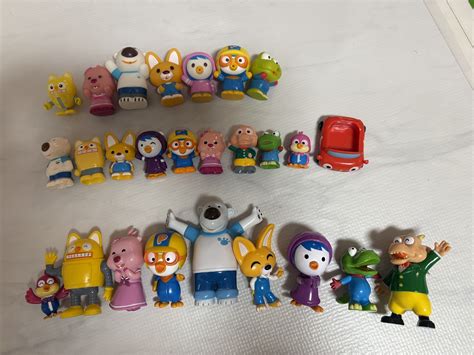 뽀로로와 친구들 8종 캐릭터 피규어 인형로디 에디 용용이 크롱 루피 패티 해리 포비 삼평동 유아동 당근 중고거래