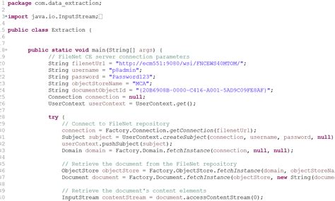 IBM FileNet P8 Migration Extract Content And Properties From IBM FileNet P8 V 5 2 1 And Ingest