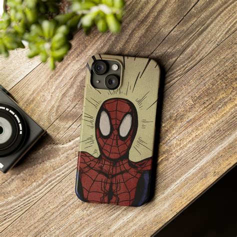 Iphone Spider Man Case Etsy