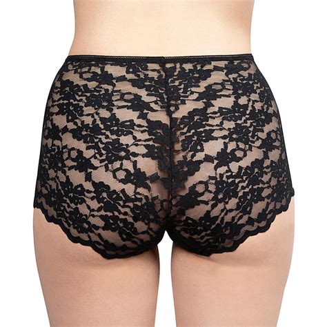 High Waist Lace Panties Lace Briefs And Seamless Underwear Bloomers