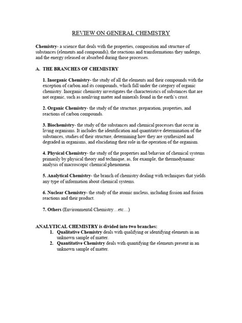 Analytical Chemistry Notes On Gilreath Pdf Chemical Equilibrium