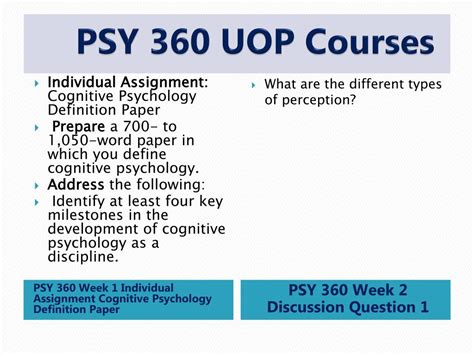 PPT PSY UOP Tutorial Uoptutorial PowerPoint Presentation Free Download ID