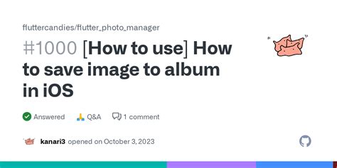 [how to use] how to save image to album in ios · fluttercandies flutter