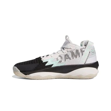 adidas Dame 8 Grey Blackadidas Dame 8 Grey Black - OFour