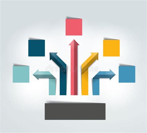 Arrow Infographics Scheme Diagram Chart Flowchart Stock Illustrations