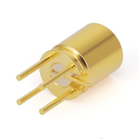 Gpo Smp Male Smooth Bore Connector For Pcb Dc 265ghz Gwave