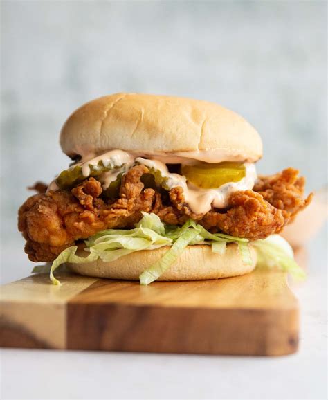 Top 4 Fried Chicken Sandwich Recipes