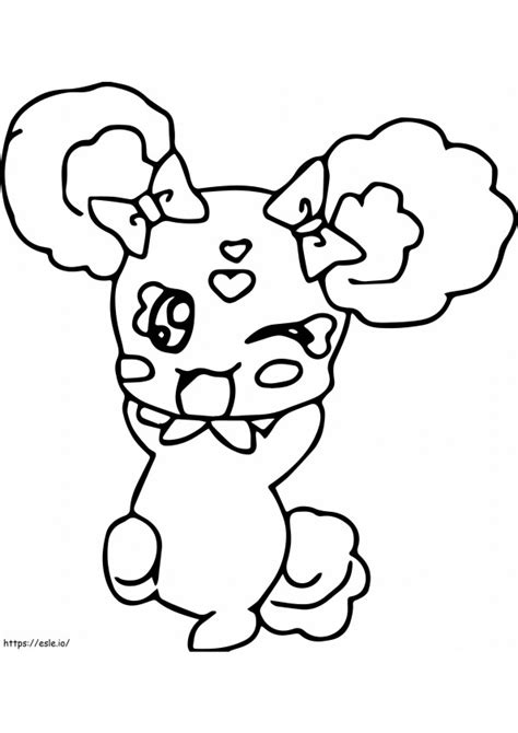 Candy Glitter Force Coloring Page